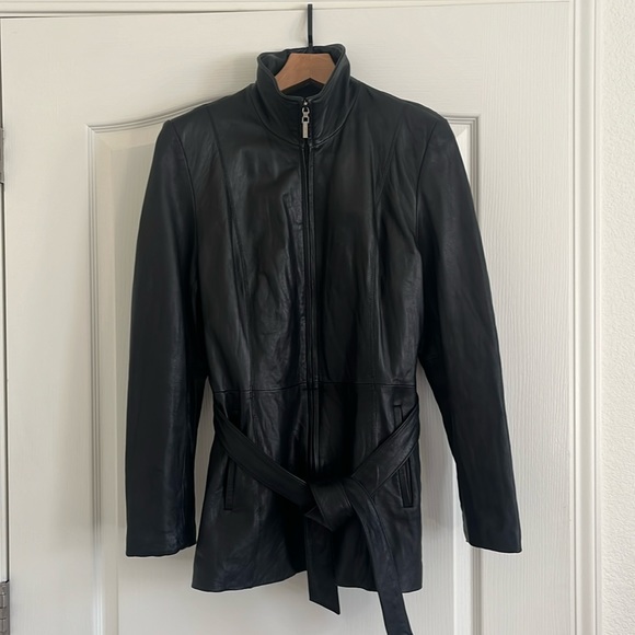 COLEBROOK&CO. | Jackets & Coats | Colebrookco Black Leather Jacket ...